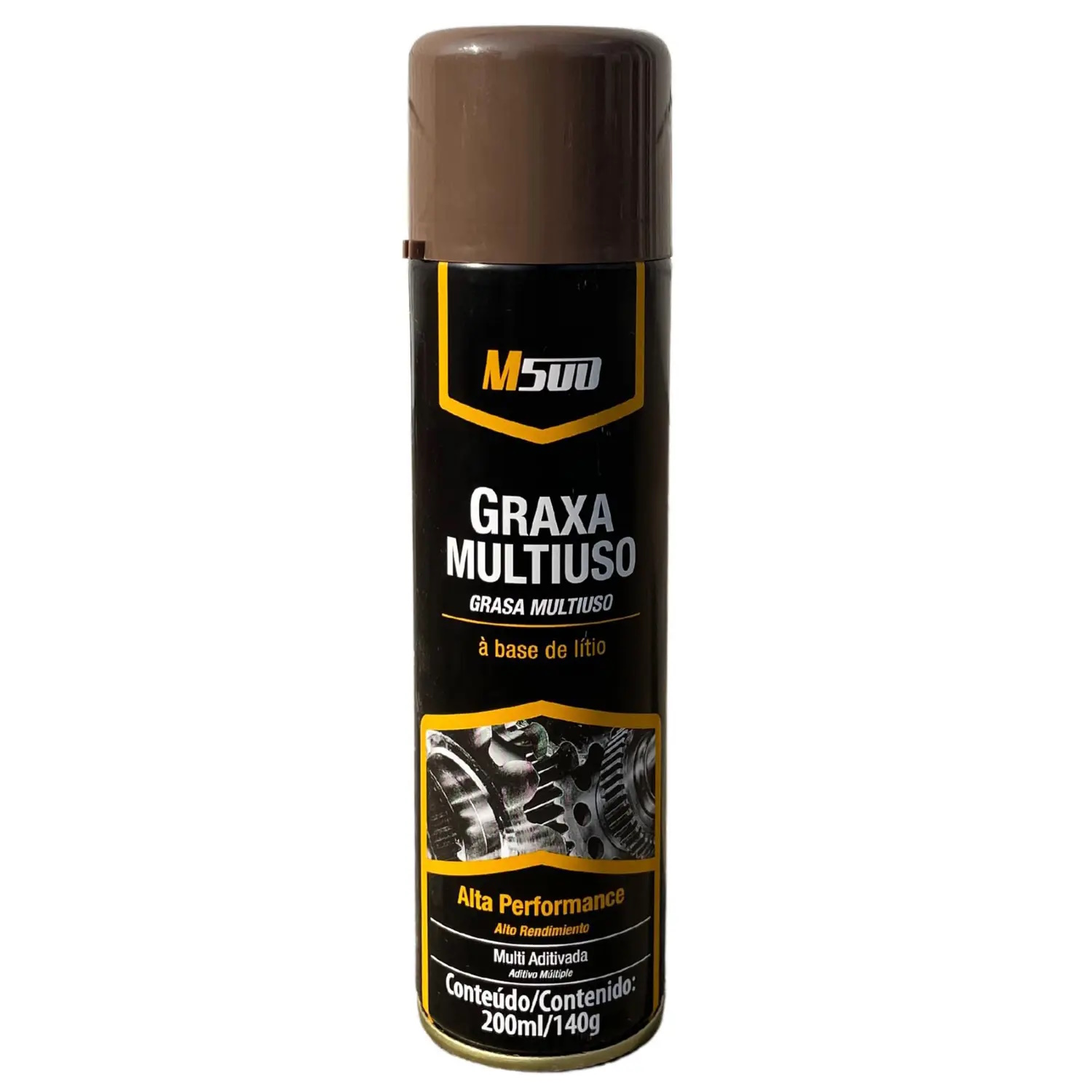 Graxa Marrom 200ML M500 - Baston - Rei dos Parafusos