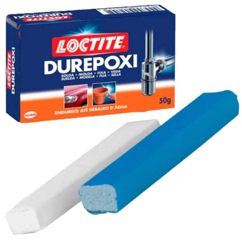 Massa Adesiva Epoxi Durepoxi 250G - Loctite - Rei dos Parafusos